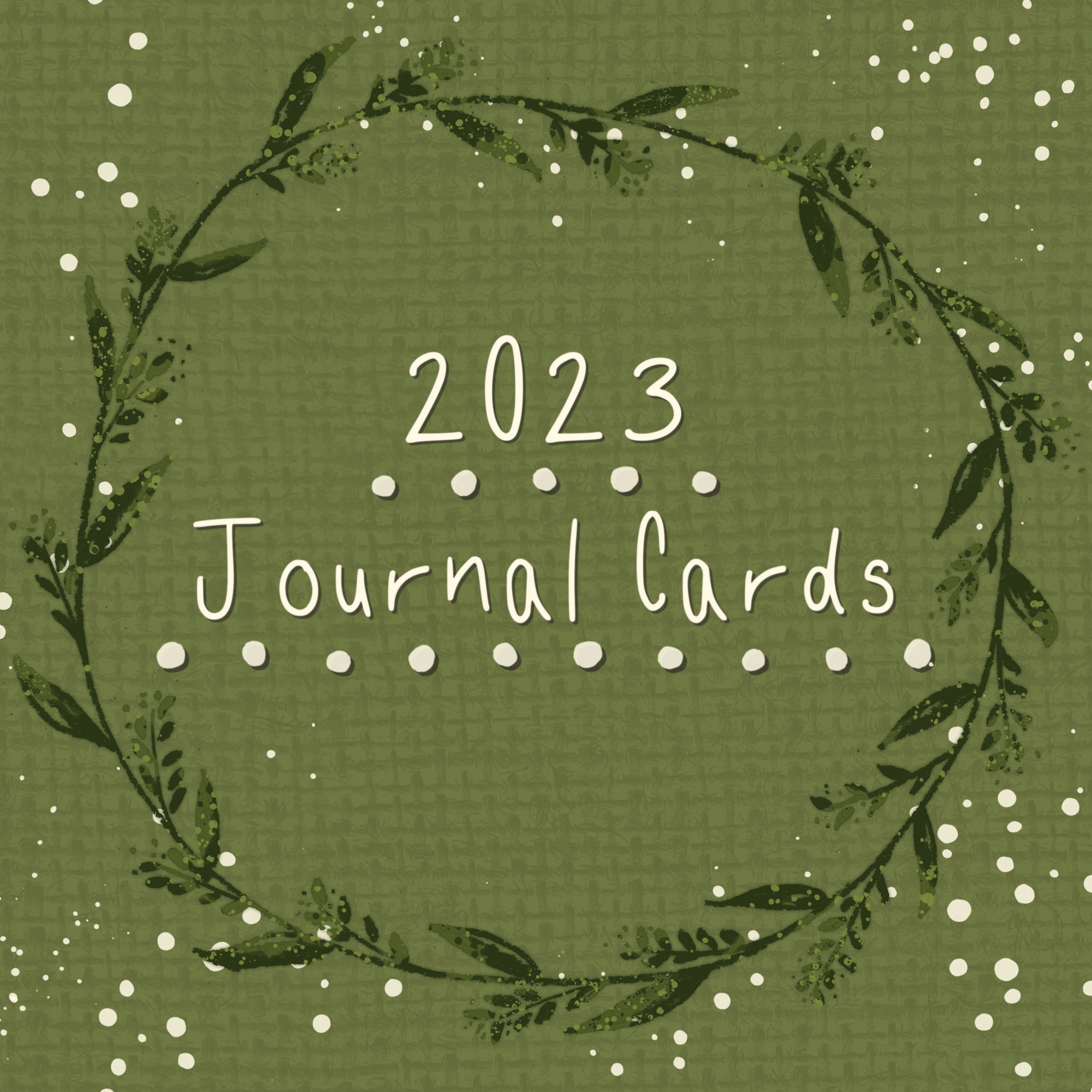 Journal Cards 2023 - Make in Wonder
