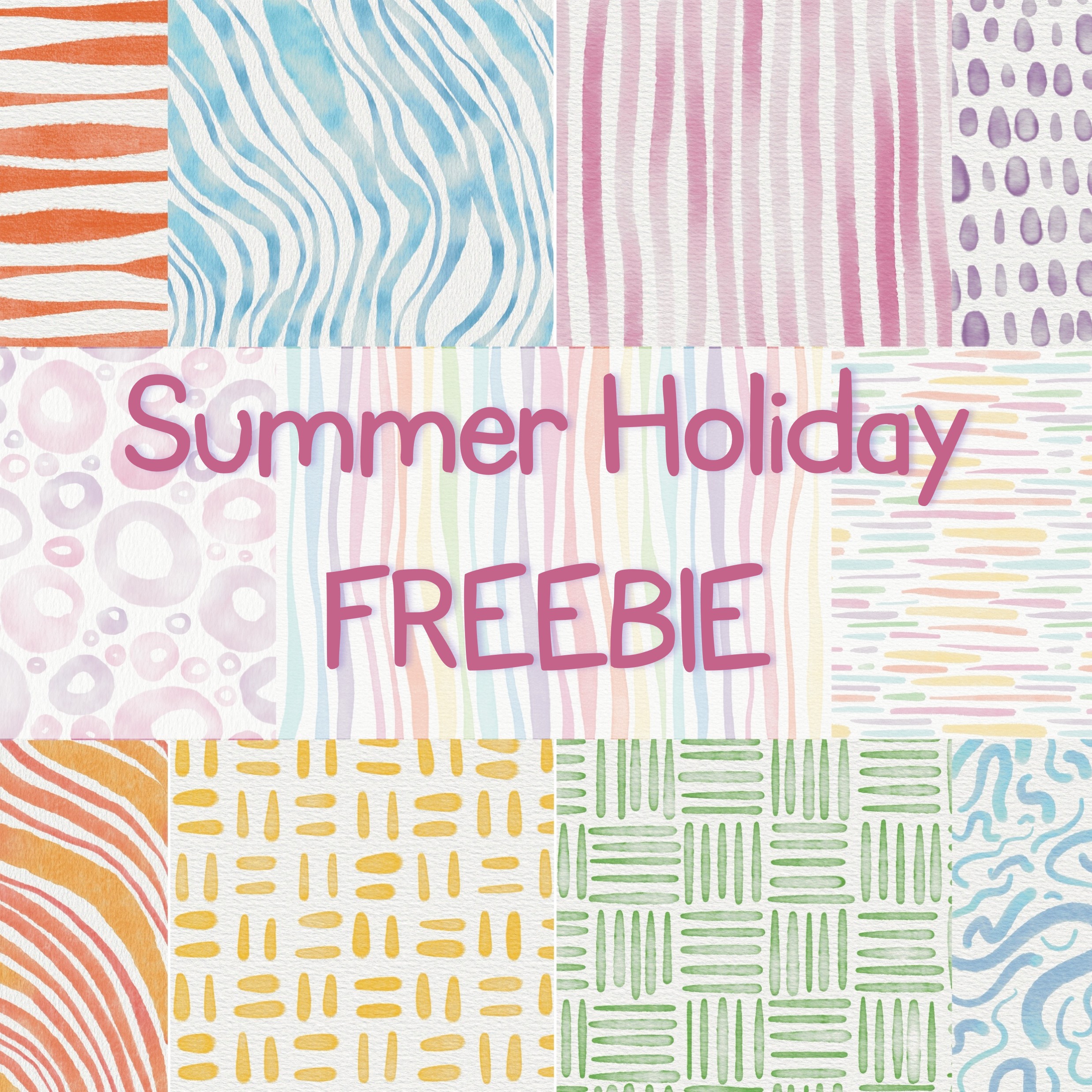Summer Holiday FREEBIE - Make in Wonder